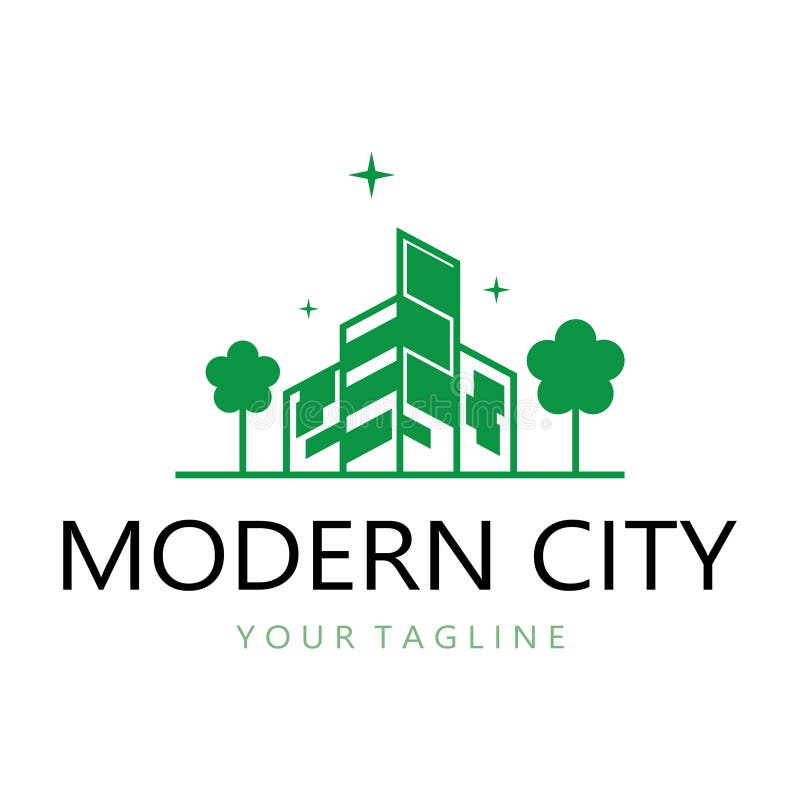 Modern City, Advanced City Logo, Environmentally Friendly, Advanced ...