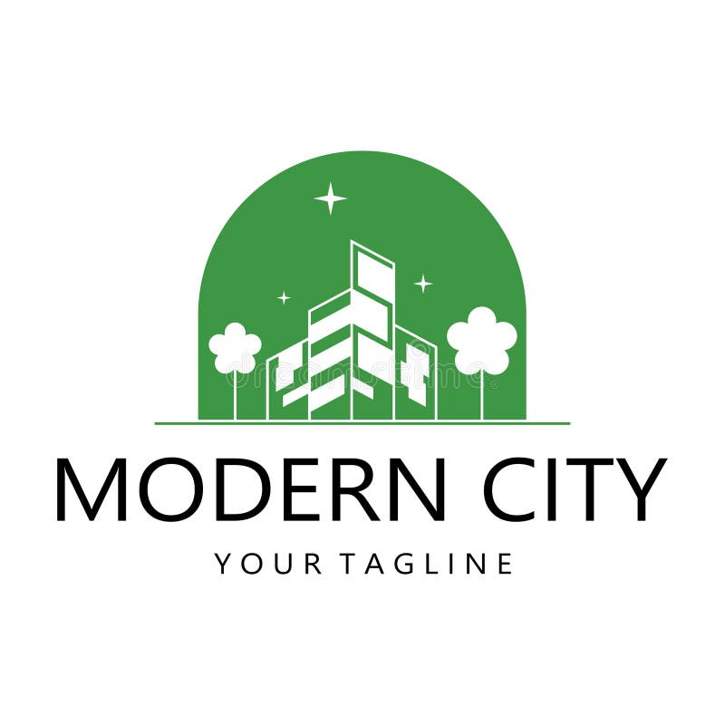Modern City, Advanced City Logo, Environmentally Friendly, Advanced ...