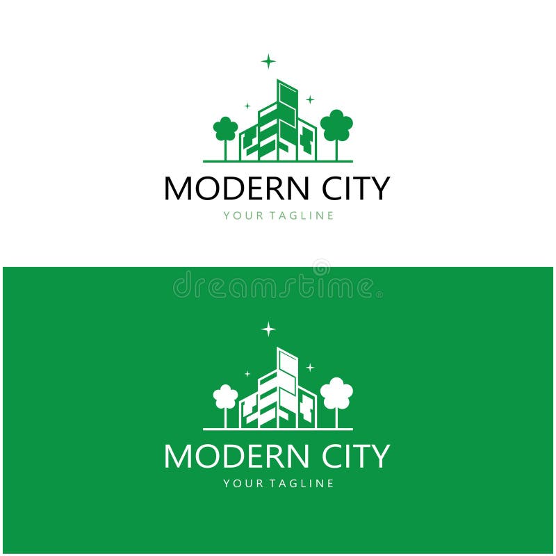 Modern City, Advanced City Logo, Environmentally Friendly, Advanced ...