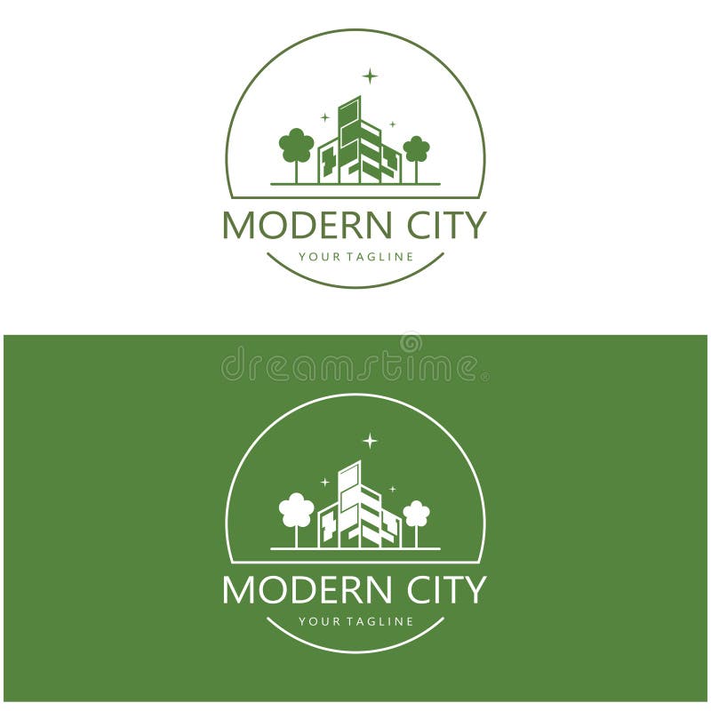 Modern City, Advanced City Logo, Environmentally Friendly, Advanced ...
