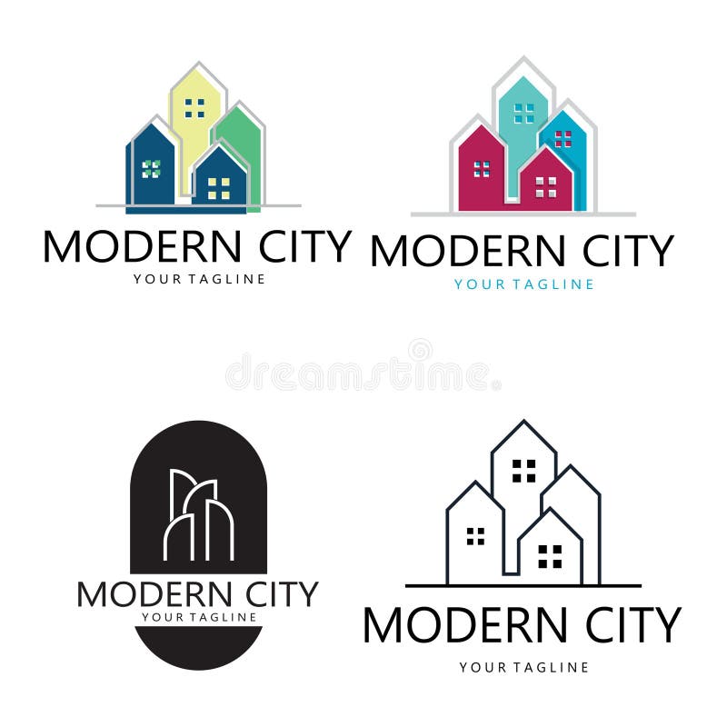 Modern City, Advanced City Logo, Environmentally Friendly, Advanced ...