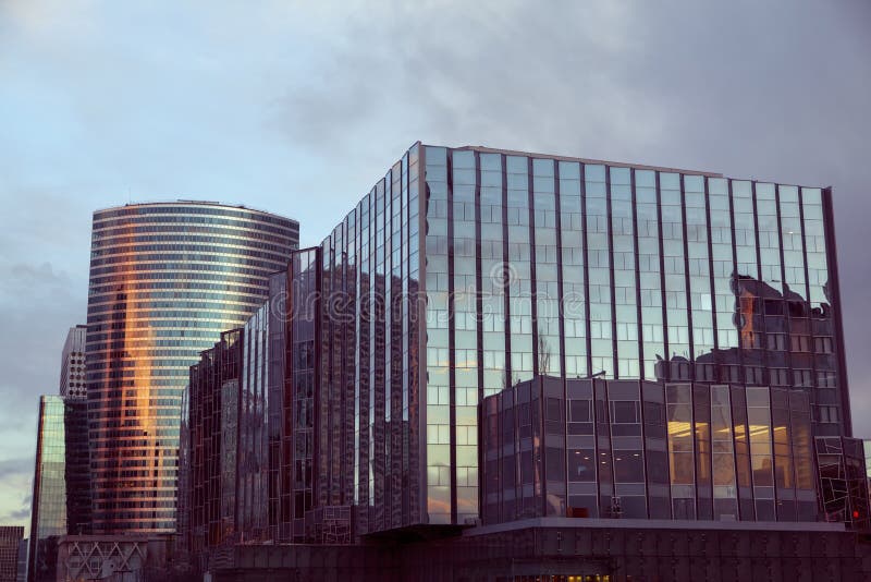 Modern city block stock image. Image of steel, downtown - 147365421