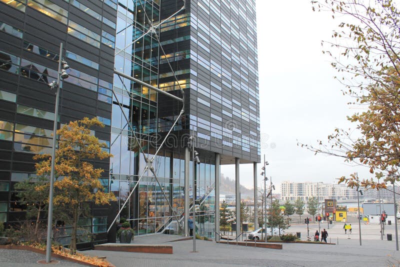 Modern city. stock image. Image of buildings, metropolis - 81731845