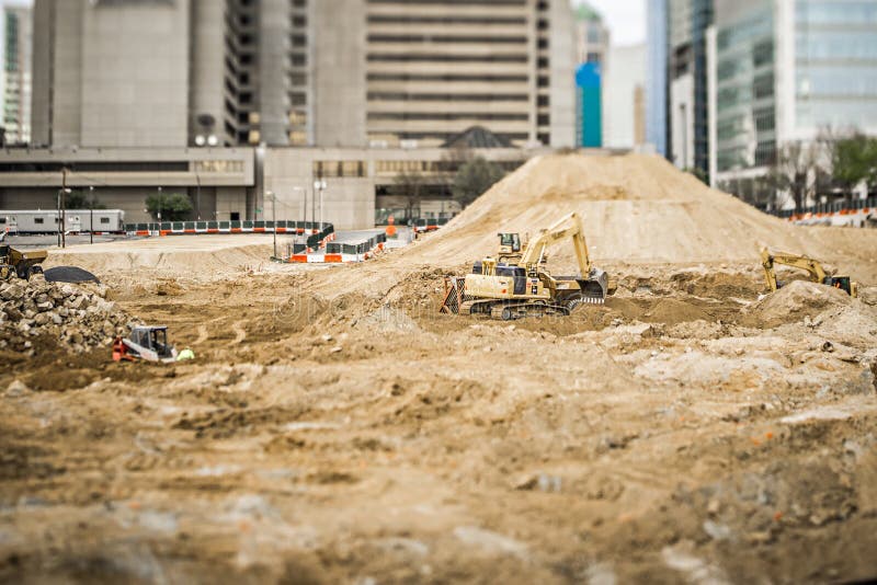 Modern City Buildings Under Construction or Maintenance Editorial Stock ...