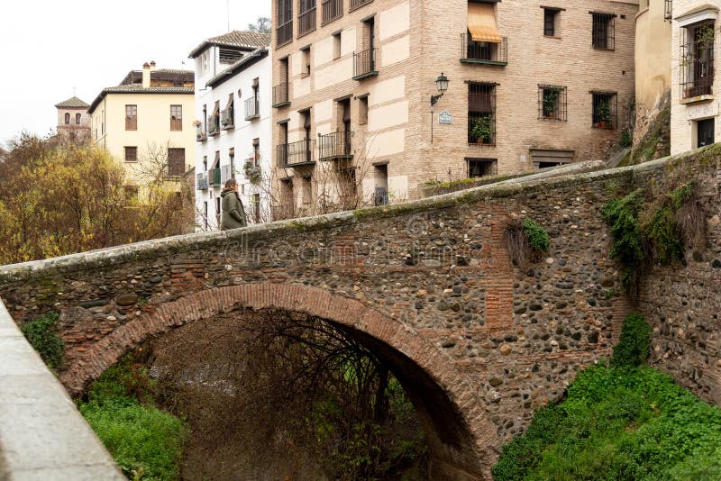 Modern City of Granada Bridges Editorial Photography - Image of ...