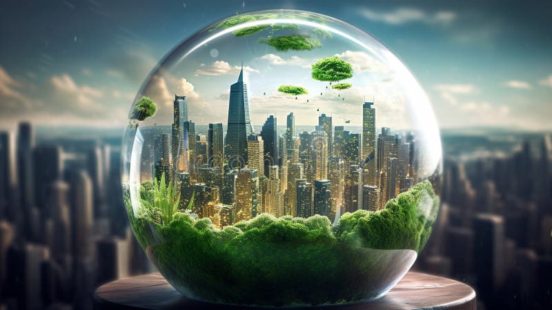 Modern Ciry, Green Technology and Environmental Technology. Science ...