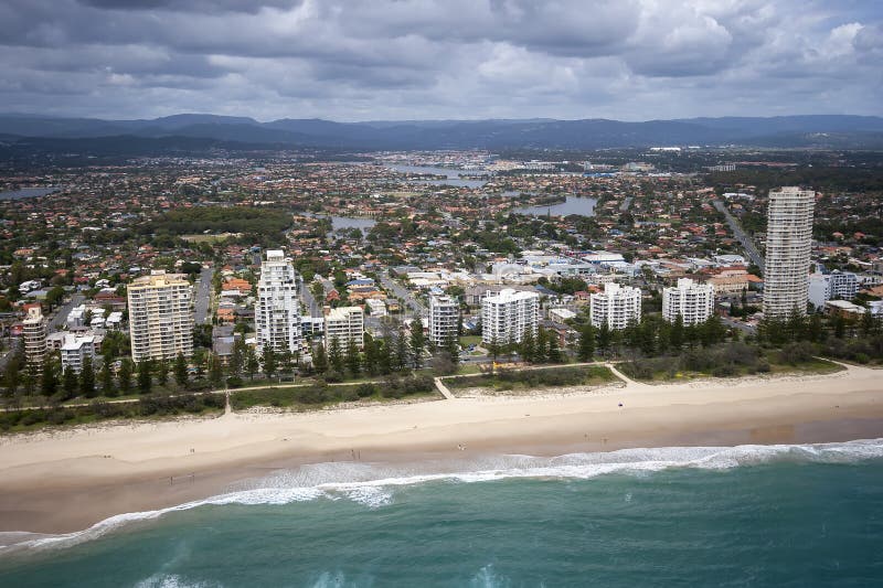 Modern City Located on a Beautiful Coast Editorial Photo - Image of ...