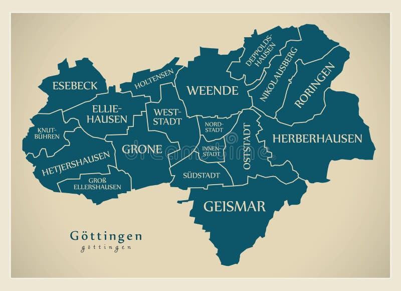 Goettingen Map Stock Illustrations – 82 Goettingen Map Stock ...