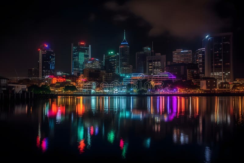 City Night Ai Generated Stock Illustrations – 52,944 City Night Ai ...