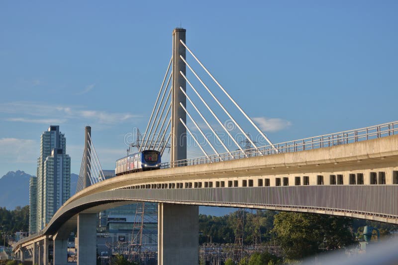 Modern City Rail Infrastructure Stock Image - Image of apartment ...
