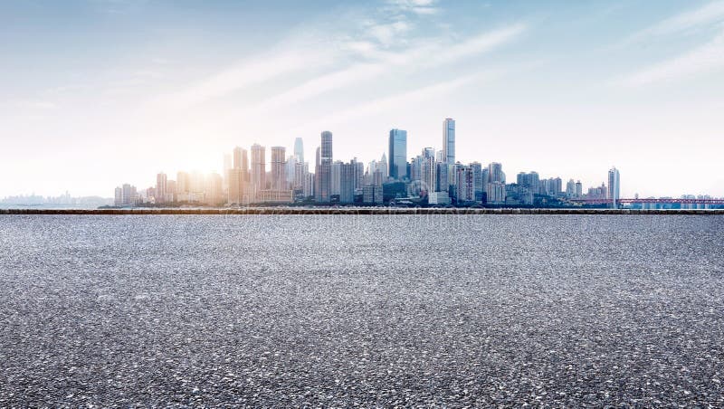 Modern city skyline stock image. Image of cityscape, skyline - 78675943