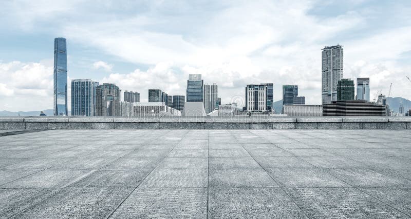 Modern city skyline stock image. Image of building, modern - 98551189