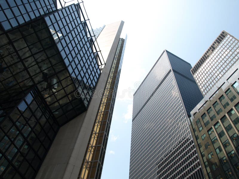 Modern City Skyscrapers stock image. Image of classic - 5985593