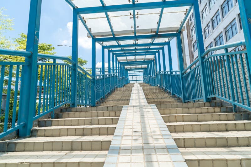 Modern City Style Staircase Stock Image - Image of access, curve: 73888289