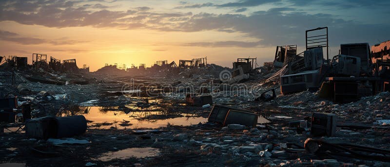 Modern Civilization Leaves Behind Huge Mountains and Heaps of Garbage ...