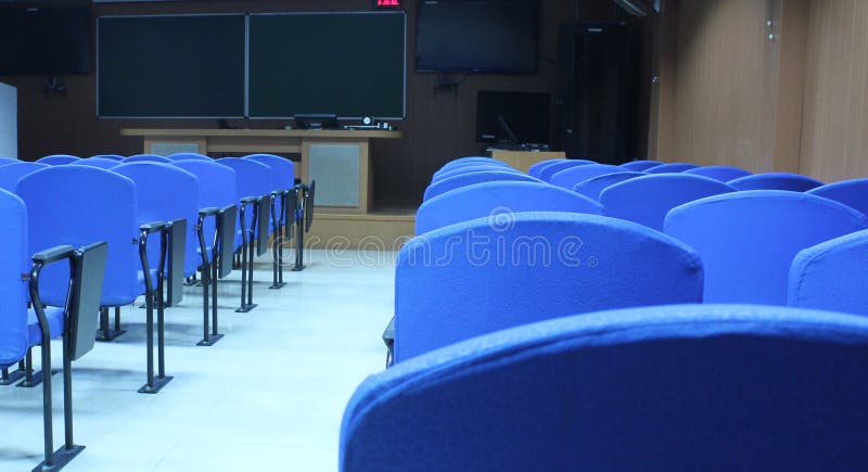 A modern class room stock image. Image of education, university - 48149741