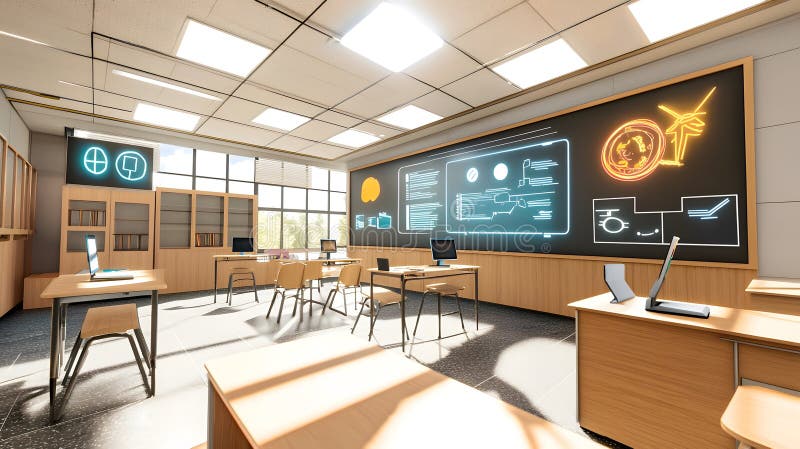 Modern Classroom Design Enhances Learning Experience with Innovative ...
