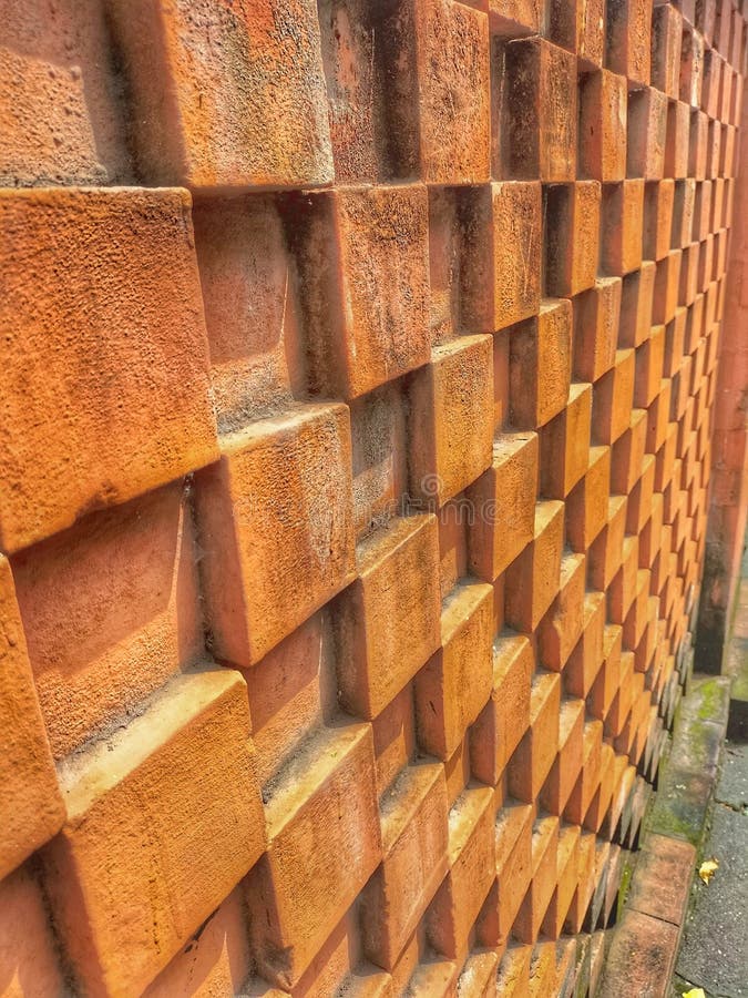 Modern clay Wall Art stock photo. Image of modern, roof - 266542740