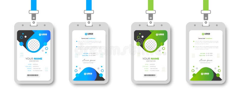 Modern and Clean Business Id Card Template. Professional Id Card Design ... Modern and Clean Business Id Card Template. Professional Id Card Design ...