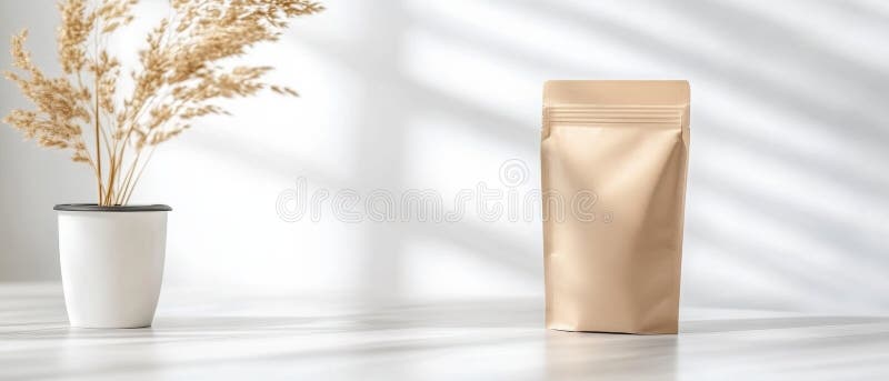 Modern Clean Design of Functional Food Packaging on Minimalist Surface ...