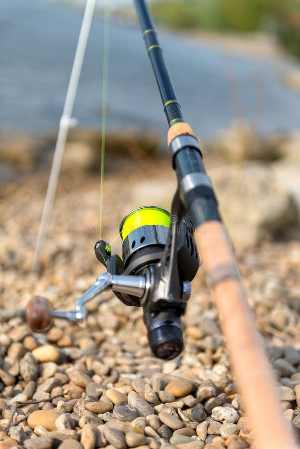 Modern Clean Fishing Rod Outdoors Stock Photo - Image of clean, fish ...