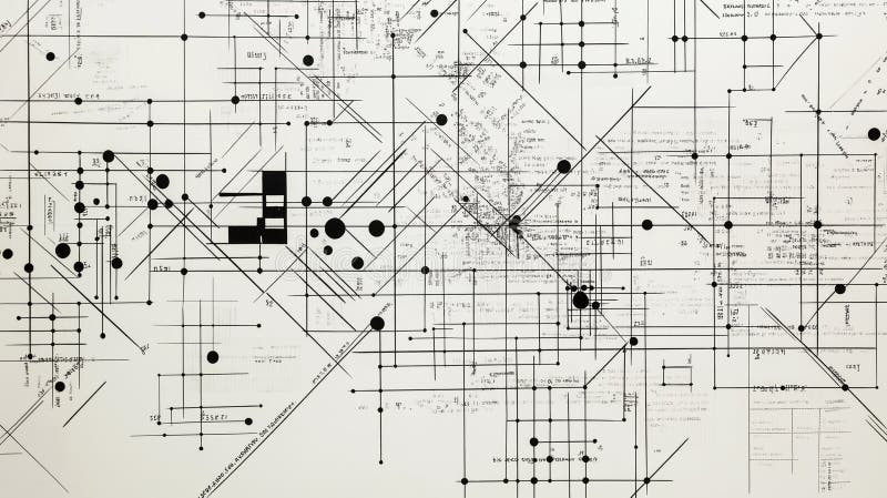 A Modern and Clean Pattern of Mathematical Equations, Matrices, and ...