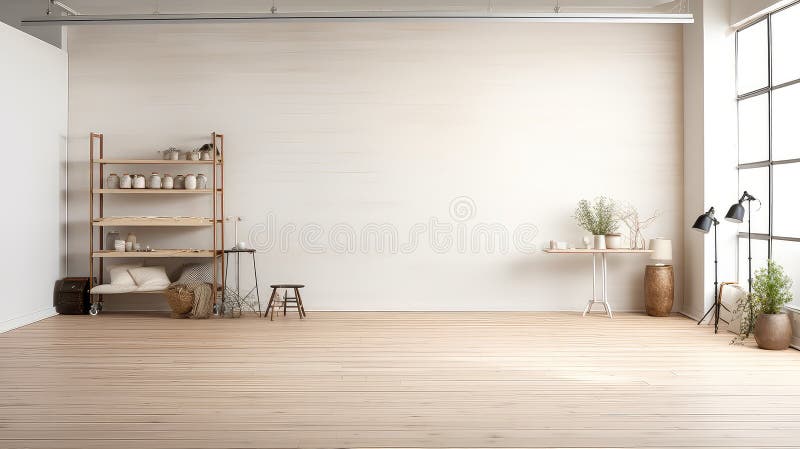Modern Clean Studio Background Stock Illustration - Illustration of ...