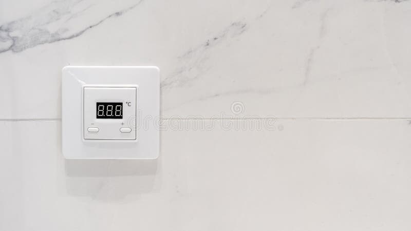 Modern Car S Climate Control Switch Stock Photo - Image of adjust ...