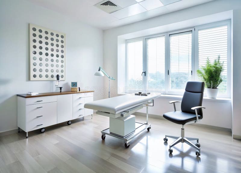 Modern Clinic Eye Chart Examination Table Comprehensive Vision Testing ...