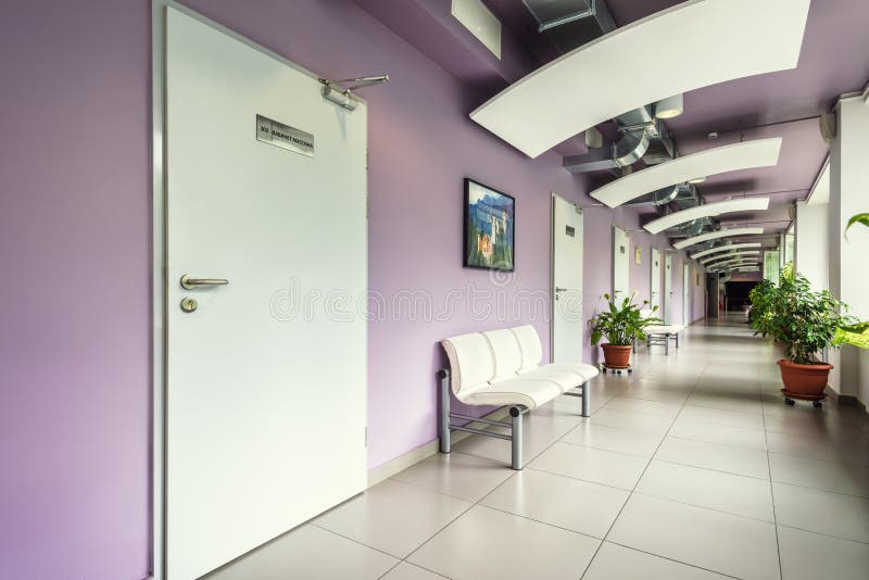 A modern clinic interior editorial image. Image of health - 98355515