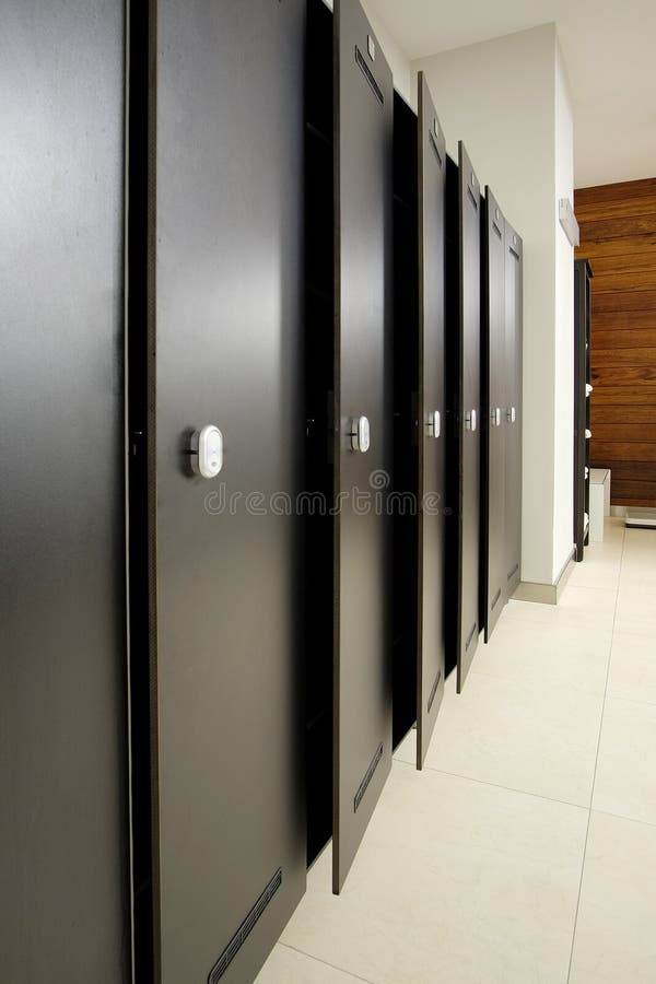 Modern cloakroom stock image. Image of club, changing - 76669691