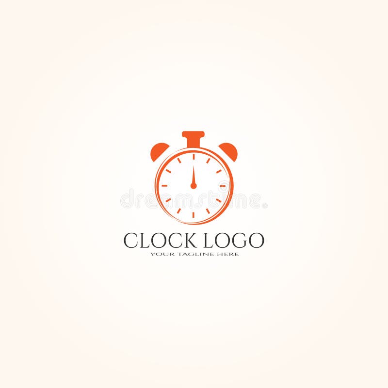 Modern Clock Logo Template, Vector Logo for Business Corporate, Time ...