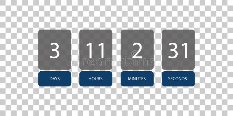 Modern Clock Sign Icon. Vector Illustration Eps 10 Stock Vector ...