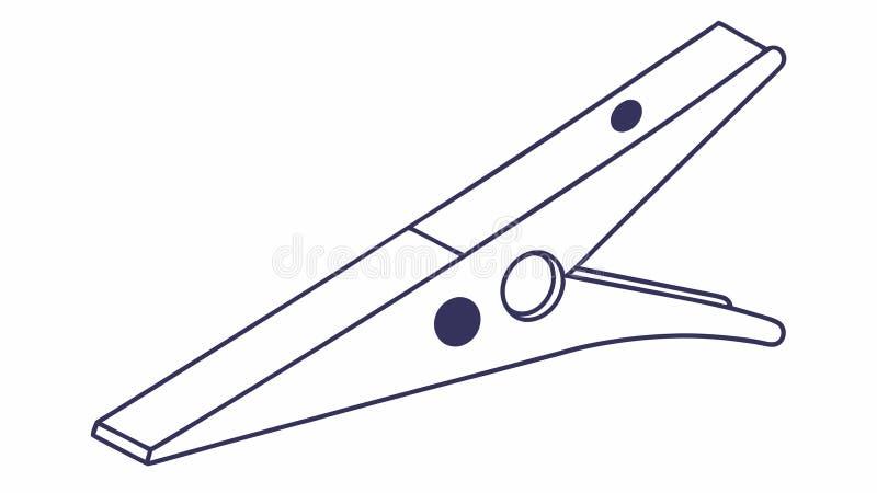 Modern Clothesline Clip Utility Tool Design, Vector Design Generative ...