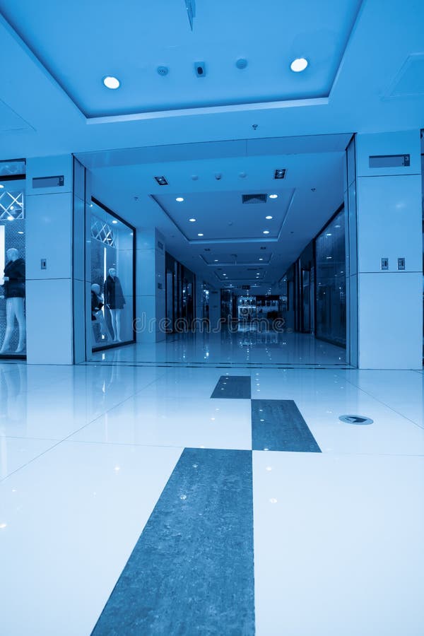 Modern clothing mall stock image. Image of piazza, store - 22155795