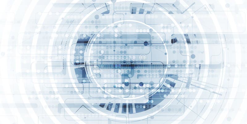 Modern Cloud Technology. Integrated Digital Web Concept Stock Vector ...