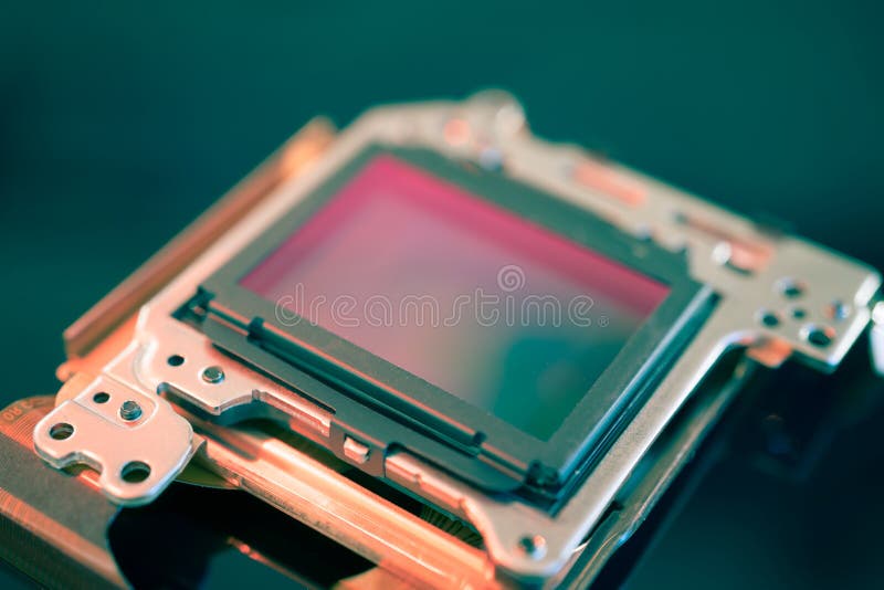 Modern CMOS Camera Image Sensor. Digital Dslr Camera Cmos Sensor ...