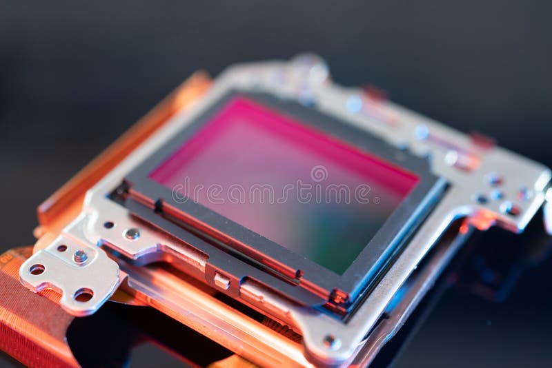 Modern CMOS Camera Image Sensor. Digital Dslr Camera Cmos Sensor ...