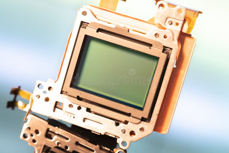 Modern CMOS Camera Image Sensor. Digital Dslr Camera Cmos Sensor ...