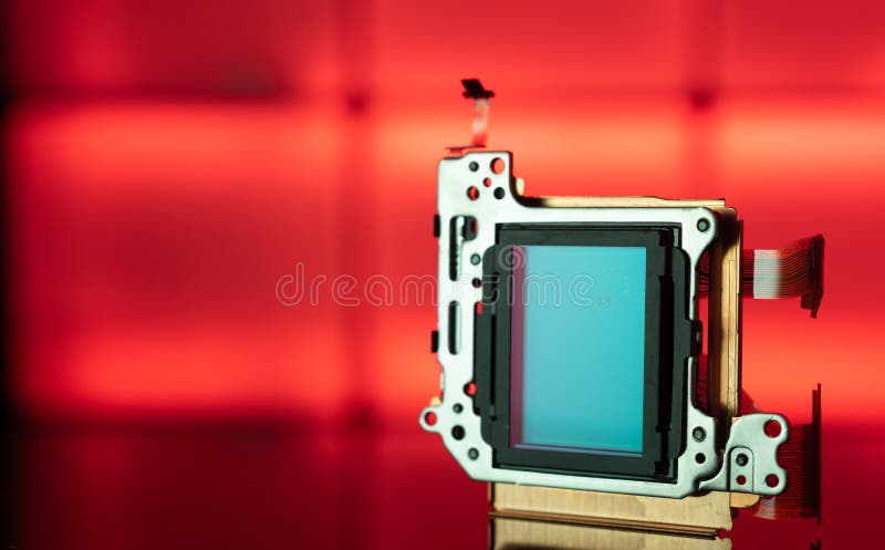 Modern CMOS Camera Image Sensor. Digital Dslr Camera Cmos Sensor ...