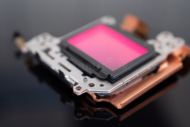 Modern CMOS Camera Image Sensor. Digital Dslr Camera Cmos Sensor ...