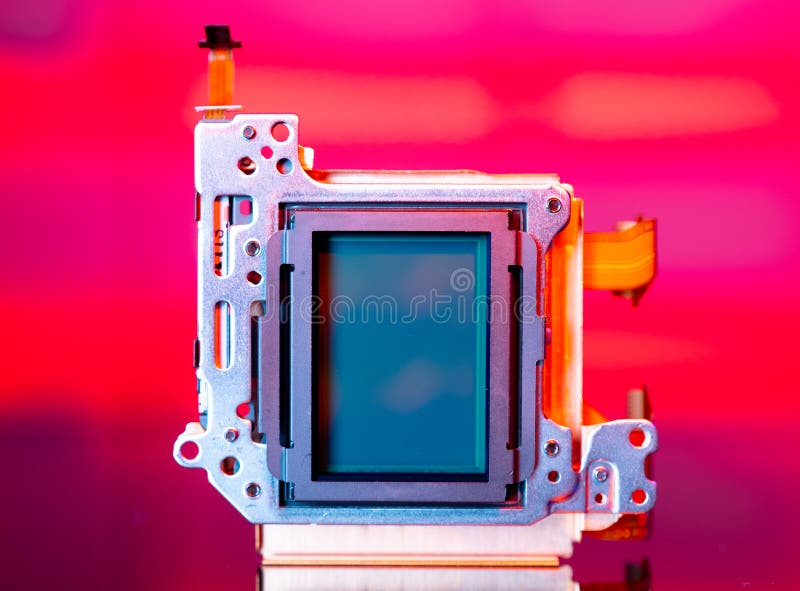 Modern CMOS Camera Image Sensor. Digital Dslr Camera Cmos Sensor ...