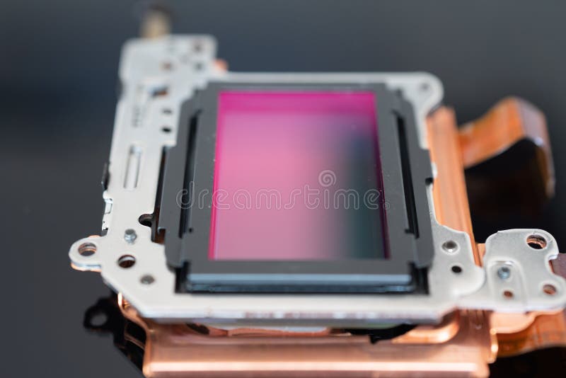 Modern CMOS Camera Image Sensor. Digital Dslr Camera Cmos Sensor ...