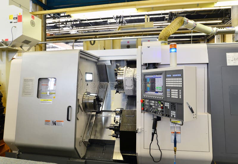 Modern Cnc Machine for Production and Processing in Mechanical E ...