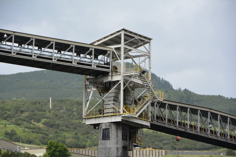 Modern Coal Mine. stock photo. Image of dust, ecology - 263629342