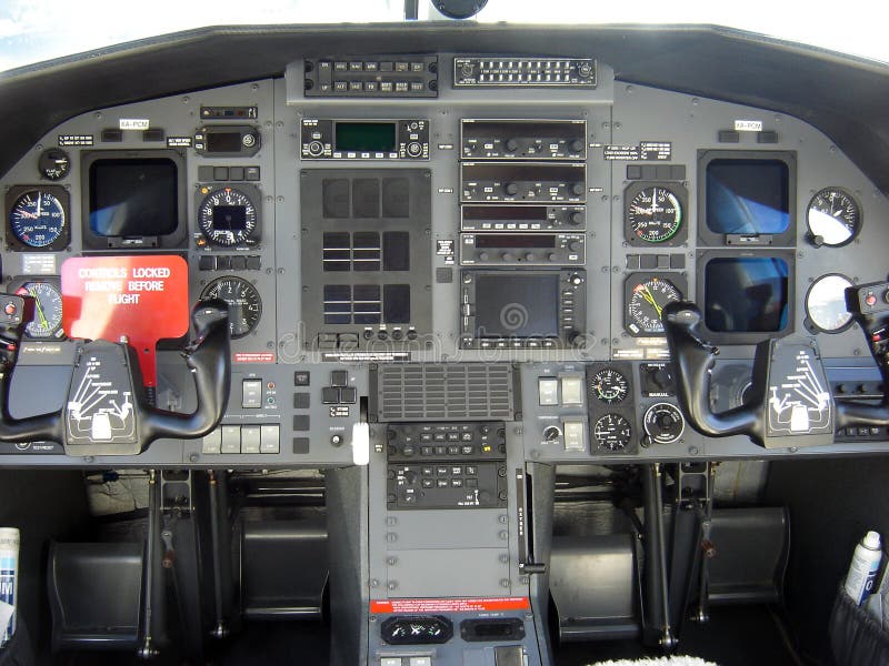 Modern Cockpit stock photo. Image of pilot, pilatus, screen - 463356