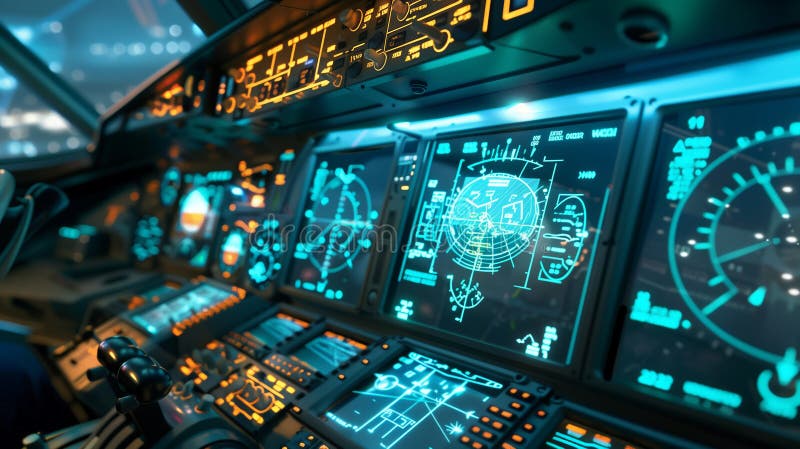 Modern Cockpit Displays Show Automation in Aviation for Improved ...
