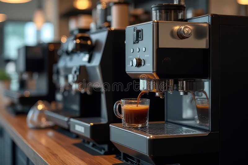 Coffee Technology Progression Stock Illustration - Illustration of ...