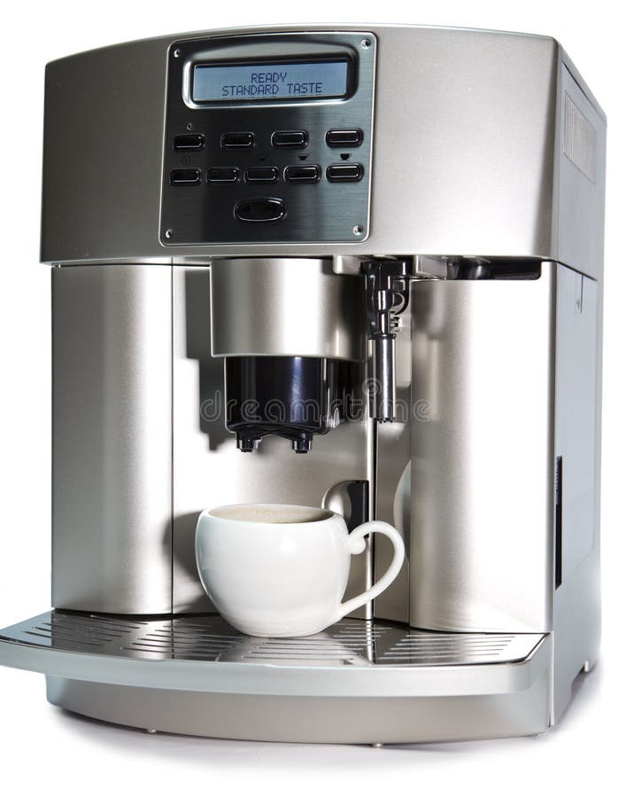 Modern Coffee Machine stock image. Image of drink, machine - 51205389