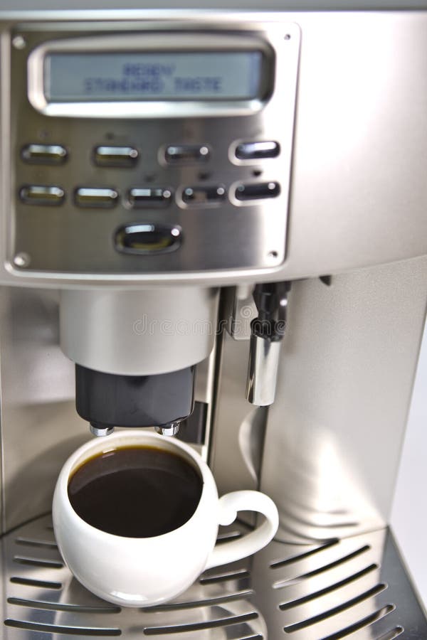 Modern Coffee Machine stock image. Image of drink, machine - 51205389